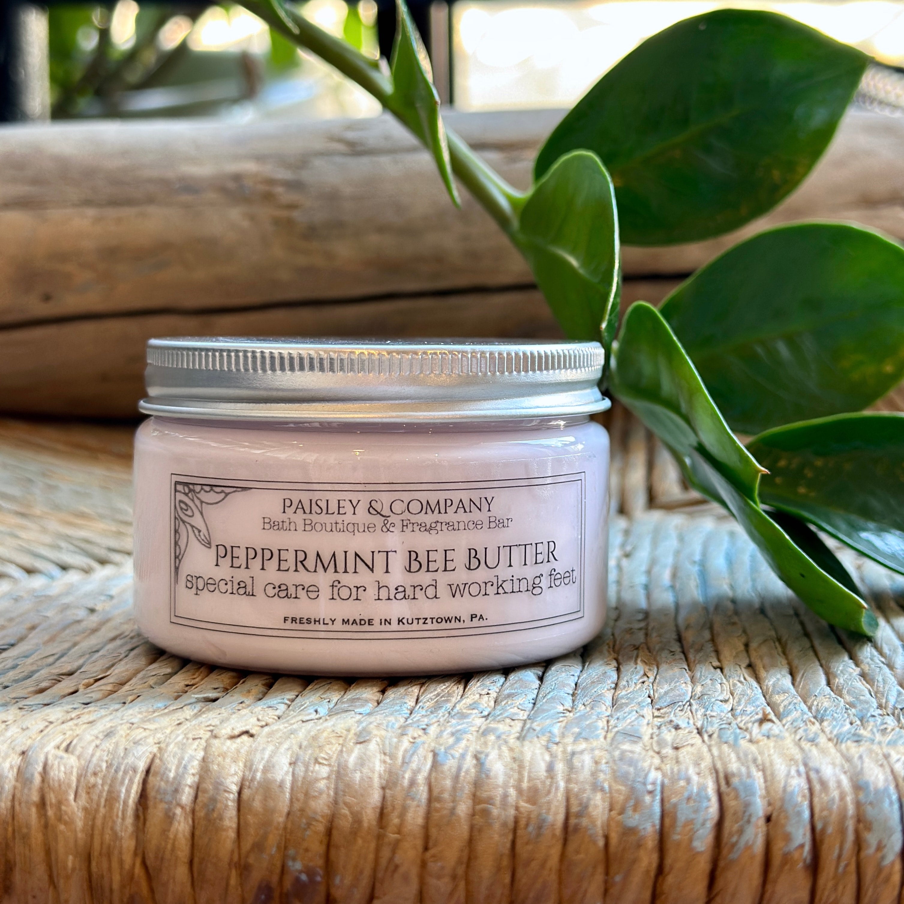 Peppermint Bee Butter | PAISLEY & COMPANY